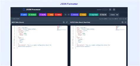 Json Formatter Online Validator And Minifier Tool Solvezi