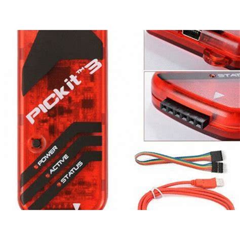 Pickit 3 Usb Pic Programmer Debugger Compatible With Cable And 5pin