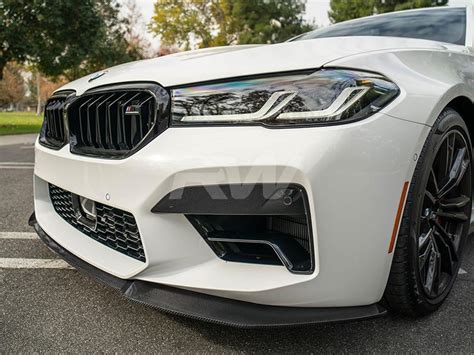 Bmw F90 M5 Lci Rw Signatures Carbon Fiber Front Lip Spoiler 21 23