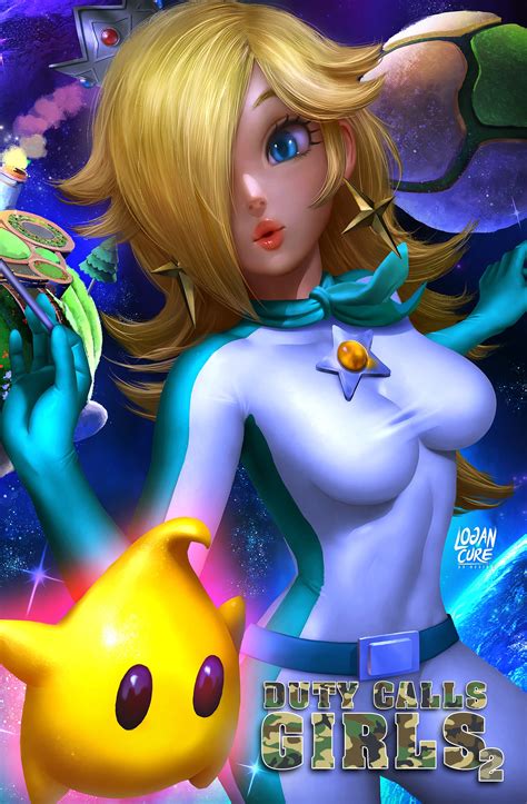 Duty Calls Girls 2 Rosalina Cosplay By Logan Cure Tuxedotigercomics