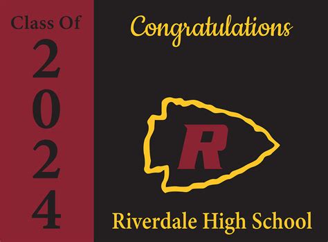 Yard Sign Riverdale High School Jha Company Shop