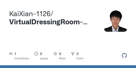 GitHub KaiXian VirtualDressingRoom OpenCV Python
