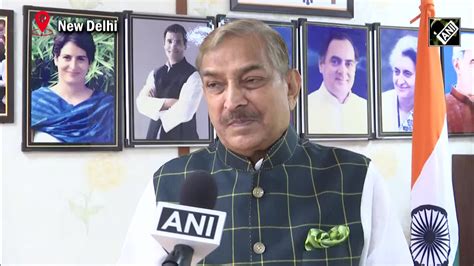 Quit India “scared Of India Alliance” Congress Mp Pramod Tiwari