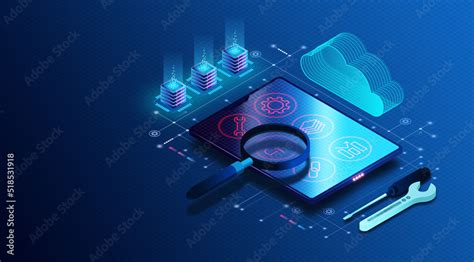 Software Application Testing Concept 3d Illustration Stock Illustration Adobe Stock