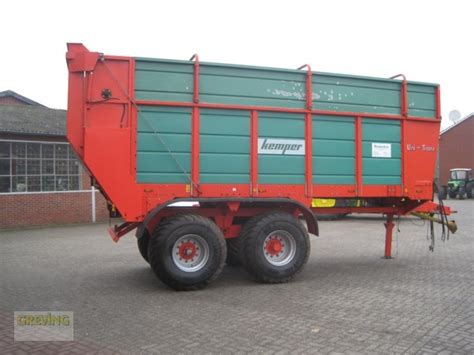 Kemper Unitrans 18000 Carro Per Il Trasporto Di Paglia Tritata 48683