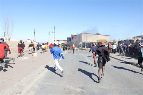 Watch On Going Protest Over High Crime Levels In Diepsloot