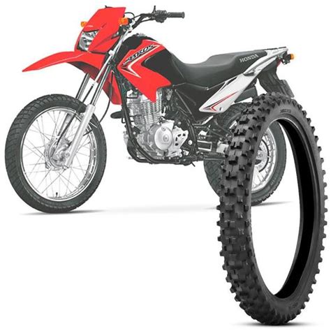 Pneu Moto NXR 150 Bros Technic Aro 19 90 90 19 52M Dianteiro TT TMX