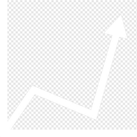 White Growing Graph Icon Png Pngwing