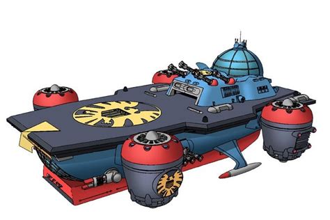 Helicarrier S2 Rocket Carrier By Shakimberryjr On Deviantart
