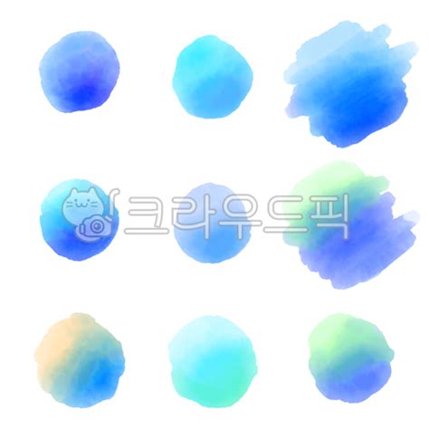 물감번짐 수채화번짐 물감 번짐 일러스트 사진 이미지 일러스트 캘리그라피 Slea작가