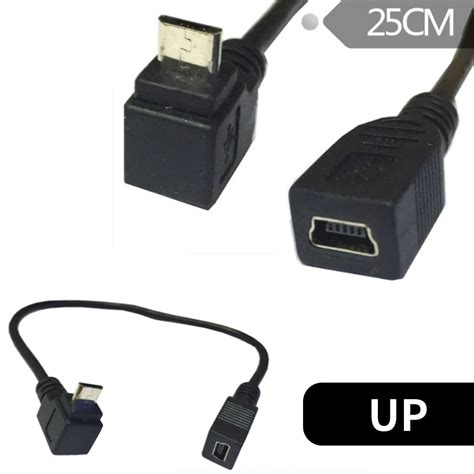 Usb 20 Mini 5pin A Female To Micro 5pin B Male Adapter Converter Cable