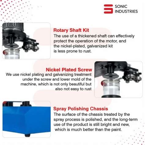 Sonic Industries Portable Tin Capper Machine Capacity 500 Canhour At