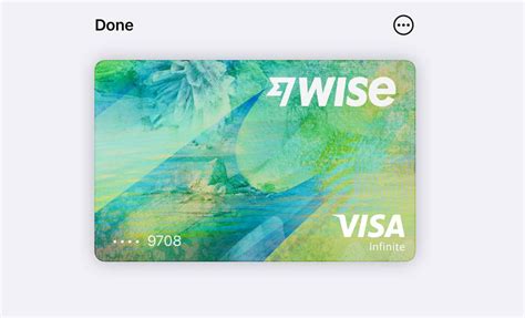 通过wise拥有一个美国checking账号和虚拟Debit card 一个设计师