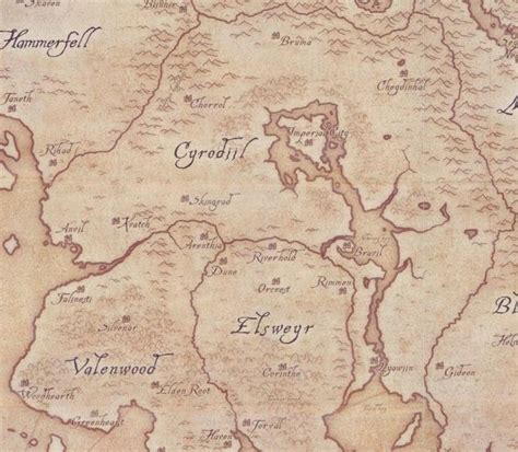 Lore Cyrodiil The Unofficial Elder Scrolls Pages UESP