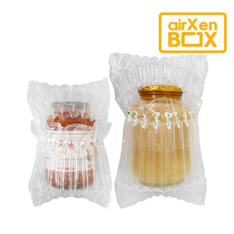해피트리몰 [행복나무] 에어셀 캔들 잼 수제청 과일청 유리병 장류 선물 완충재 택배포장 완충재 에어팩 안전배송