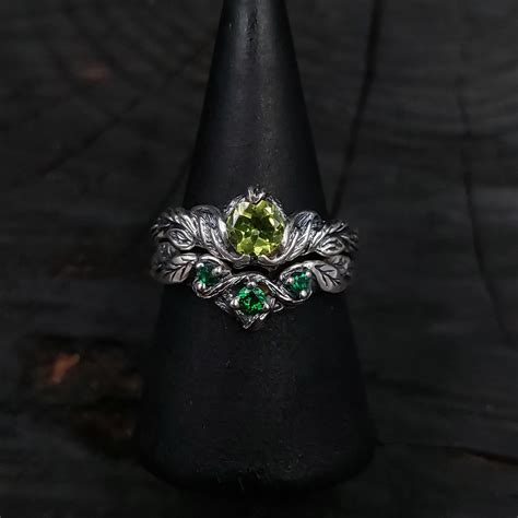 unique branch ring branch and leaves engagement ring tree etsy