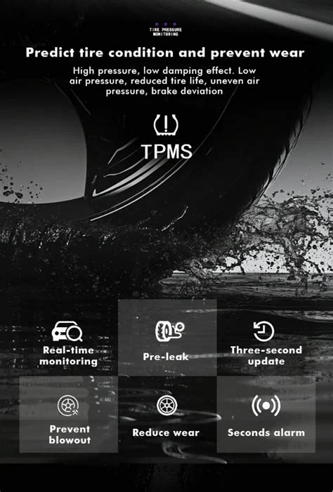 Universal Programable Tire Gauges Pressure Monitoring Internal Tpms Programmer 315 433 Car Tire