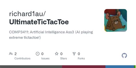 GitHub Richard1au UltimateTicTacToe COMP3411 Artificial