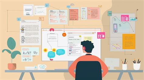 User Experience Ux Interface Integrates Customer Journey Mapping Empathy Map Persona Development