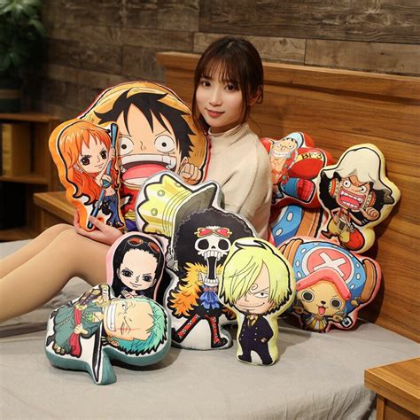 One Piece Pillow Doll Luffy Roronoa Zoro Sanji Chopper Usopp One Piece Merchandise Up To 80