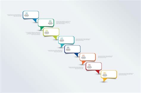 Premium Vector Infographic Timeline Report Template Chart Scheme