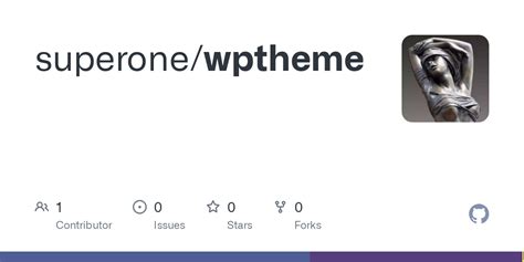 GitHub Superone Wptheme