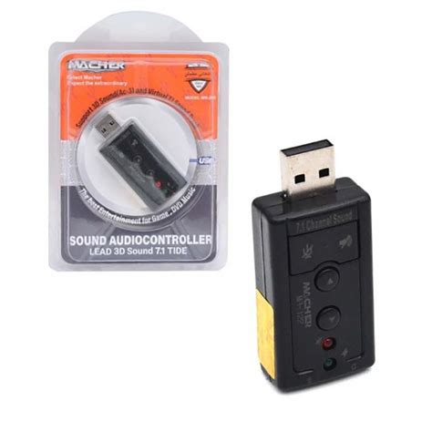 کارت صدا Usb ولوم دار مچر Macher Mr 209 فروش و پخش عمده تک استور