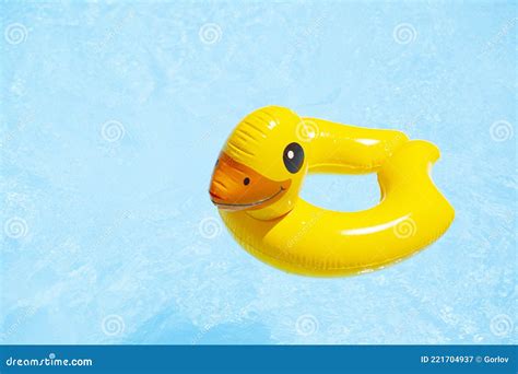 Image Of Rubber Duck Swimming Pool Stock Image Image Of Aqua Light