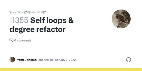 Self Loops Degree Refactor Issue Graphology Graphology Github