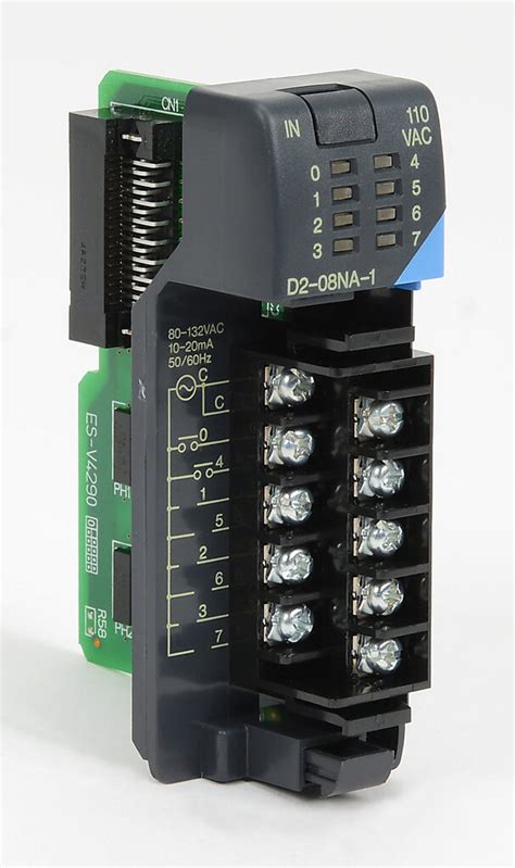 Discrete Input Module: 8-pt, 120 VAC (PN# D2-08NA-1) | AutomationDirect
