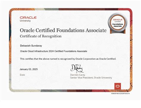 debasish sundaray on linkedin oraclecloud certification