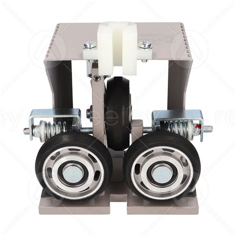 Guide Roller And Shoe Assembly With 3 X 80mm Od Rollers Suits 9mm Rail