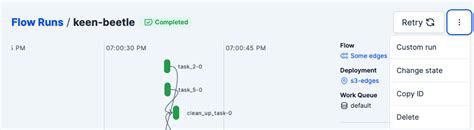 Update Custom Run List Item On Flow Run Page To Read Copy To New Run · Issue 8854