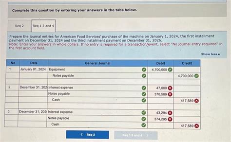 Solved Exercise 14 20 Algo Installment Note Amortization