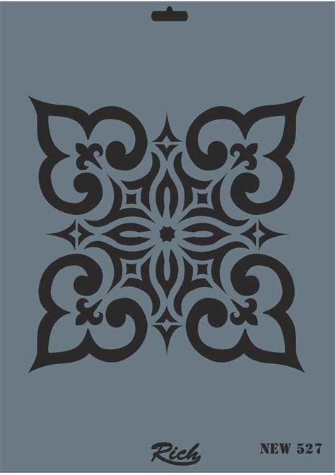 Stencİl Yenİ Model Polyester Hobi