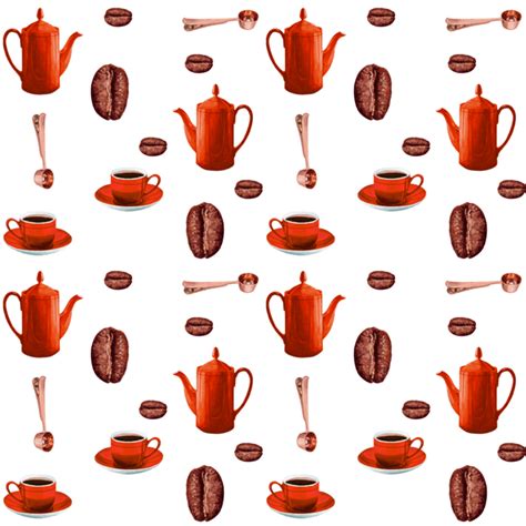 Coffee Pattern Pngs For Free Download