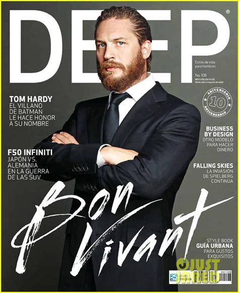 Tom Hardy Handsome Charismatic And Stylish