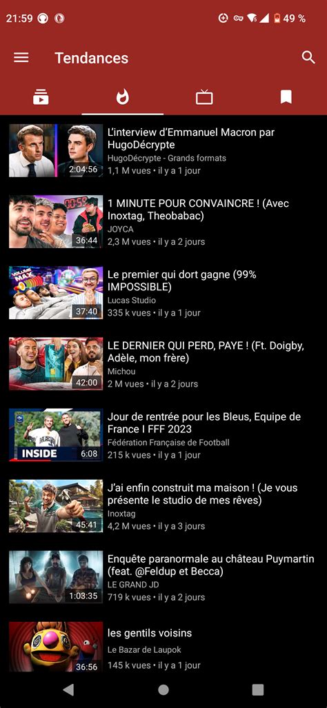 Video Duration Not Shown On Thumbnails In Subscription Feed · Issue