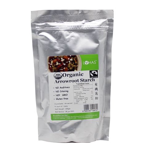 Lohas Organic Arrowroot Starch 200g 有机葛粉 Shopee Malaysia