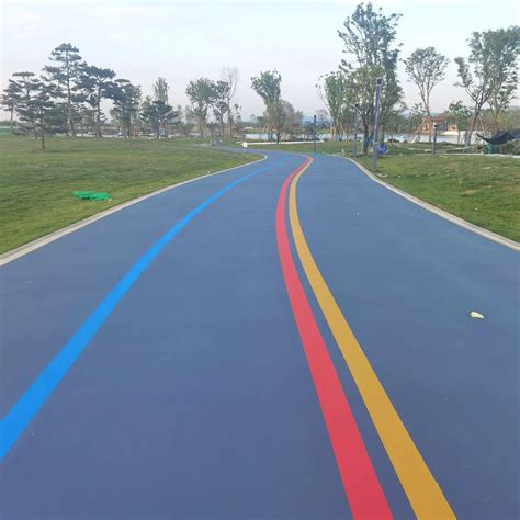 一种新型路面材料—mma彩色沥青路易美
