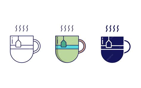 Premium Vector Tea Cup Vector Icon