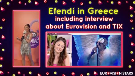 New Youtube Video Efendi Visited Greece Eurovision Stars