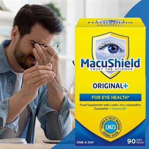 Macushield Original Plus Capsules 90 Day Pack Eye Health Food