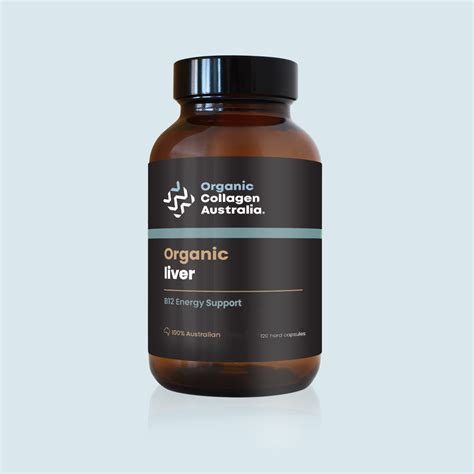 Organic Liver 120 Capsules Organic Collagen Australia