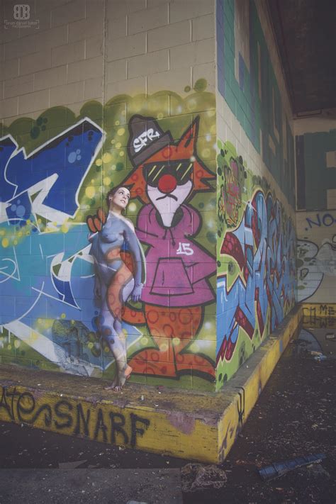 I Saw This Graffito While Doing A Photoshoot With Bell And It Inspired This Concept