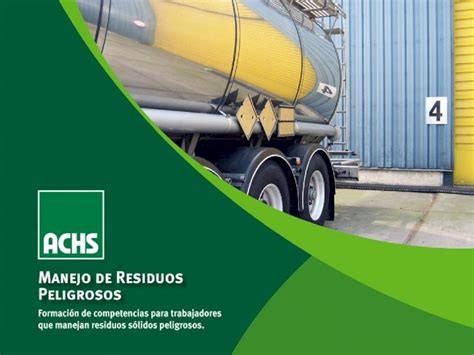 PPTX MODULO MANEJO RESIDUOS PELIGROSOS Definición y clasificación de residuos peligrosos