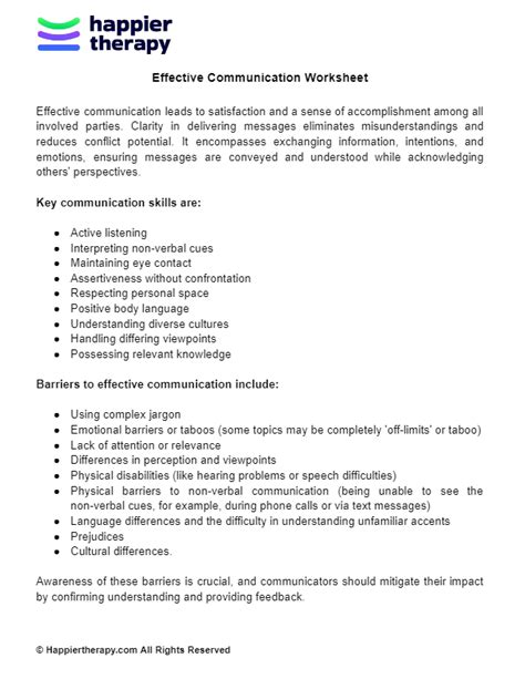 DEPRESSION VALUES WORKSHEET HappierTHERAPY