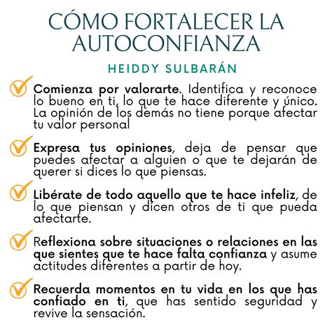 Cómo fortalecer la autoconfianza