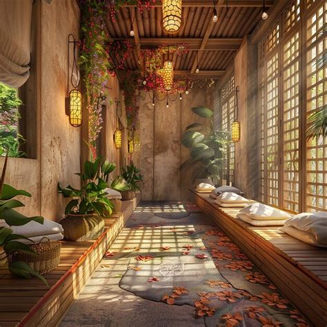 Holistic Wellness Center Premium Ai Generated Image