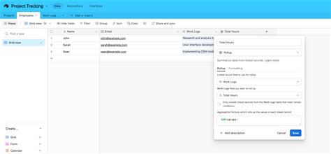 Time Tracking In Projects Using Noloco And Airtable How To Noloco Blog